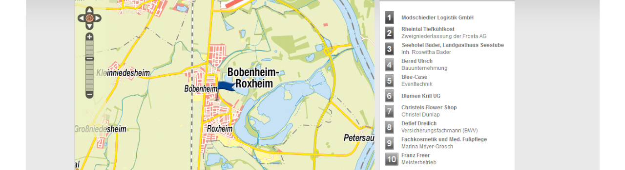 Ortsplan | Gemeinde Bobenheim Roxheim